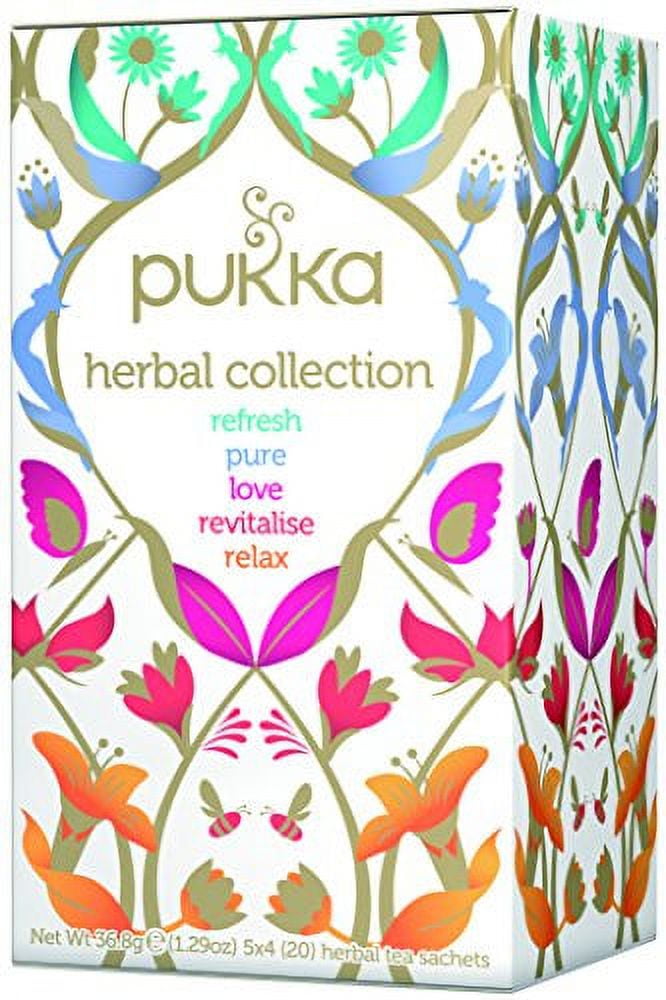 Pukka Organic Herbal Tea Collection 20 sachets - Walmart.com