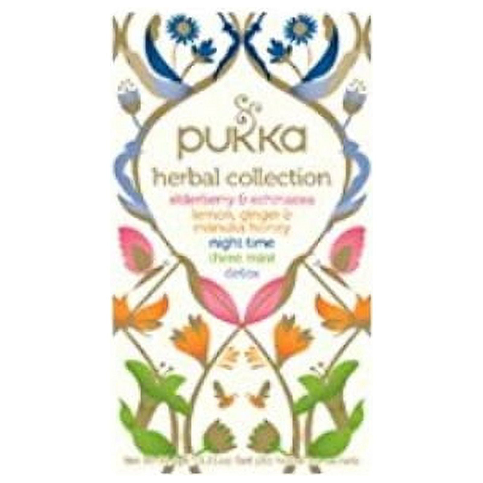 Pukka Organic Herbal Tea Collection 20 sachets - Walmart.com