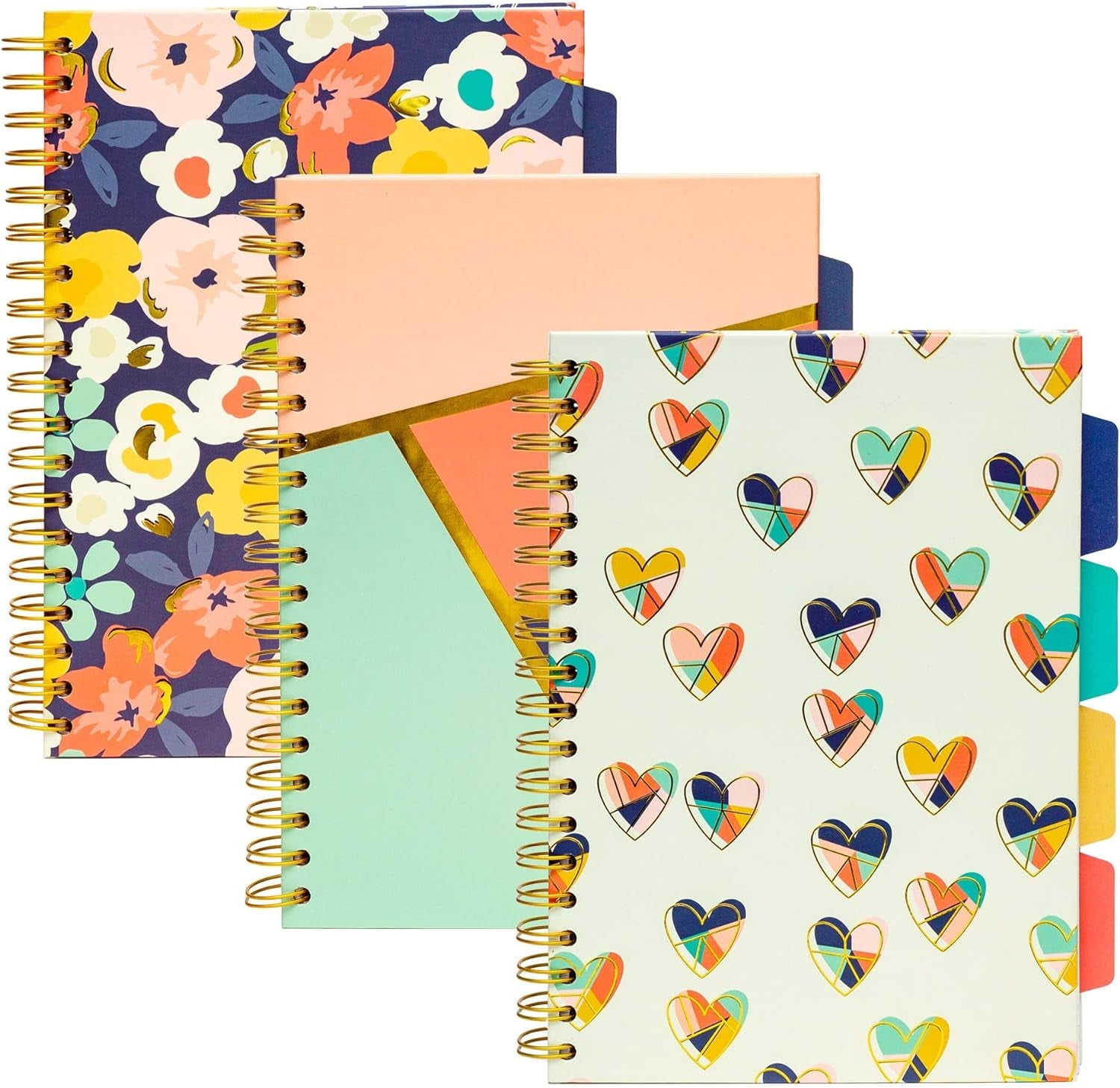 Pukka Pad, Carpe Diem 5-Project Double Spiral Bound Notebook 12-Pack ...