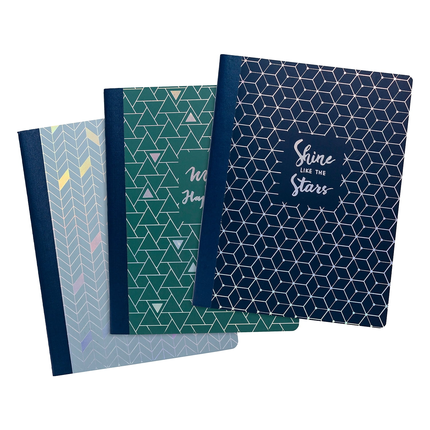 Pukka Pad Glee Composition Notebooks 7.5" x 9.75" College Ruled 70 ...