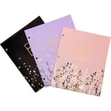 Pukka Pad Rochelle & Jess 3-Hole Punched 2-Pocket Portfolio Folders ...