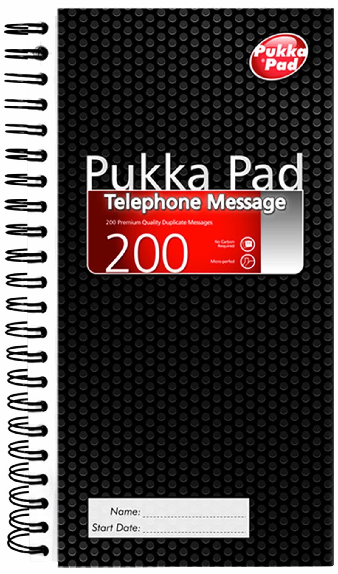 Pukka Pad, Telephone Message Book 152 x 280mm, 200 Messages Pack of 5 ...