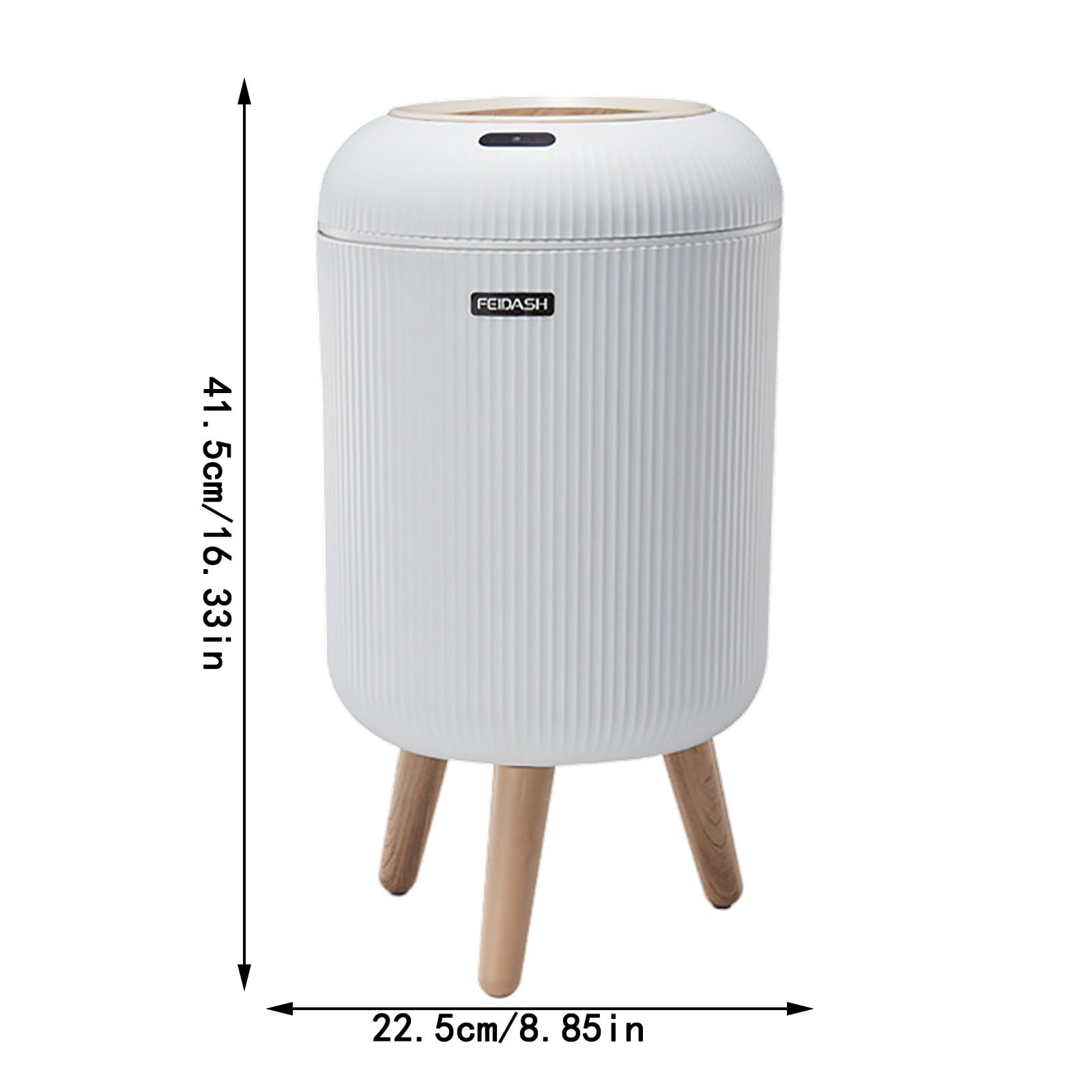 Pukomc Smart Sensor Wastebasket, Convenient and Hygienic Easy to Use ...