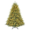 Puleo International 6.5' Pre-Lit Artificial Fraser Fir Tree with 800 ...
