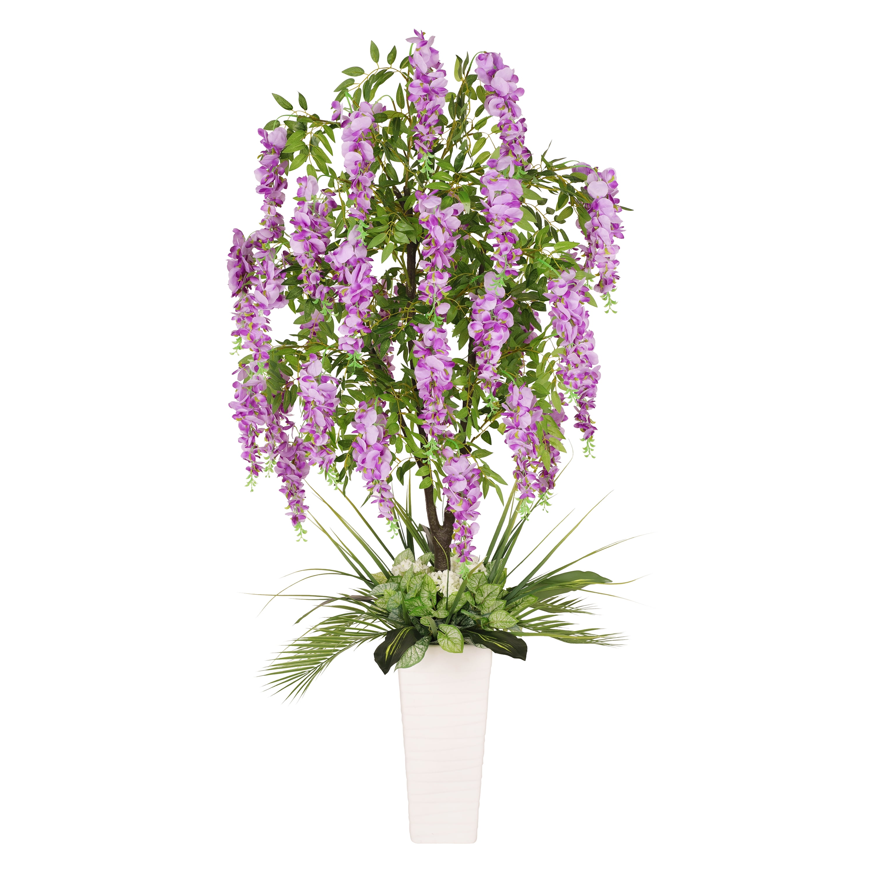 Puleo International 6 ft. Artificial Wisteria Tree - Walmart.com