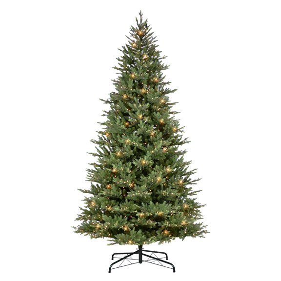 Northlight Real Touch™️ Pre-Lit Medium Minnesota Balsam Fir Artificial ...