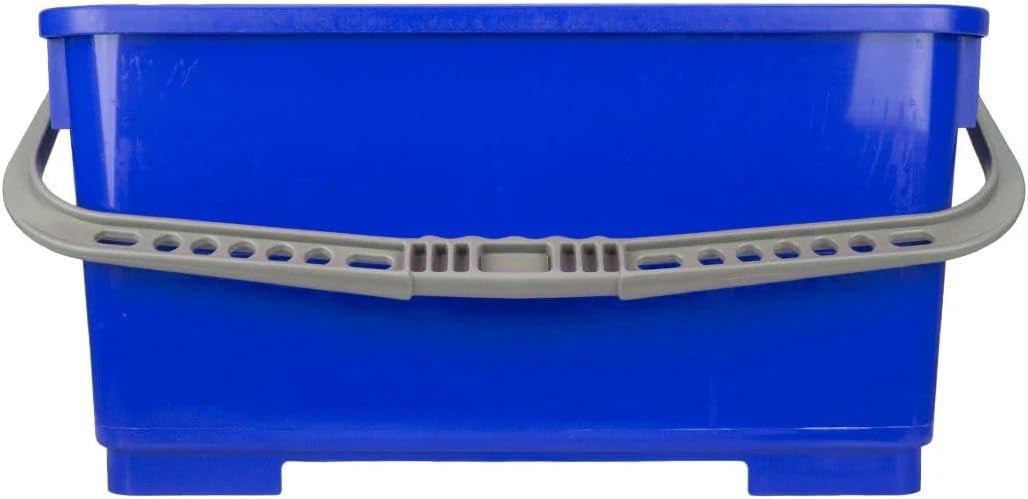 Pulex 6 Gallon Durable Lightweight Mop Bucket with Squeegee Carrying ...