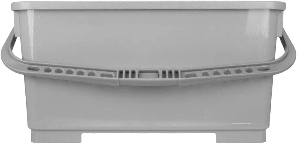 Pulex 6 Gallon Durable Lightweight Mop Bucket with Squeegee Carrying ...