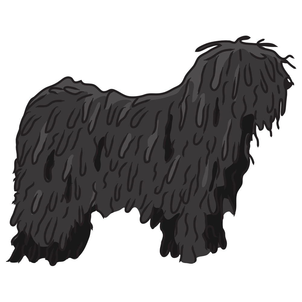 Pulik Decal | Indoor/Outdoor | Dog Lover Super Cute Sticker for SUV ...