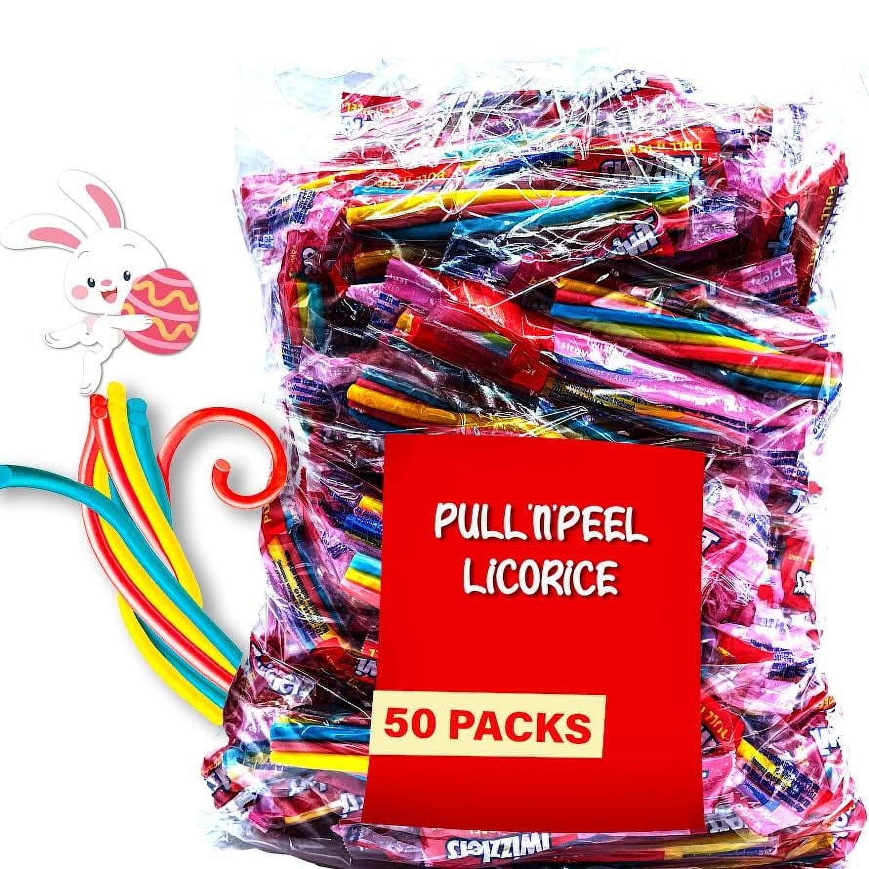 Pull-Apart Strawberry Blast Licorice IRF13 Candy - 50-Piece Easter ...