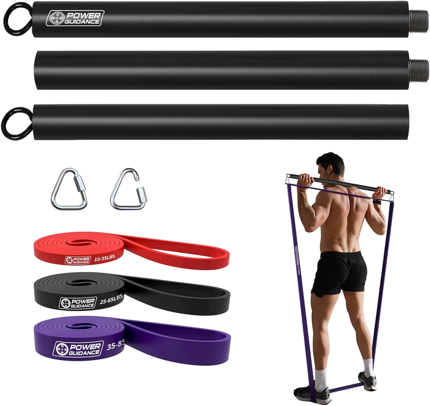 Pull Up Assist Bands - Stretch Resistance Band - Mobility Band - Powerlifting Bands - by Perfect ...