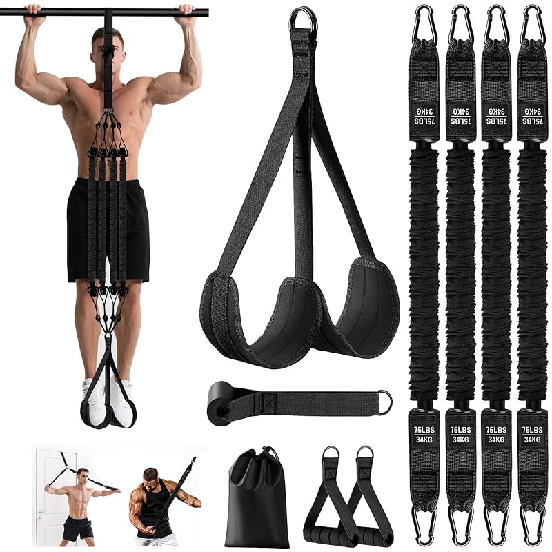 Pull Up Assistance Bands - Adjustable Heavy Duty Pull Up Assist Workout ...