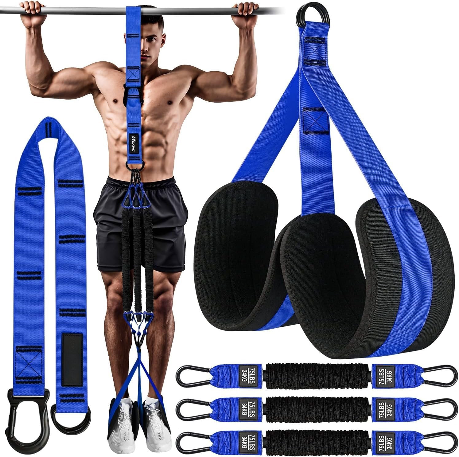Pull Up Assistance Bands, Adjustable Heavy Duty Resistance Band for ...
