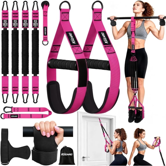 Pull Up Assistance Bands for Women, Heavy Duty Resistance with Handles ...