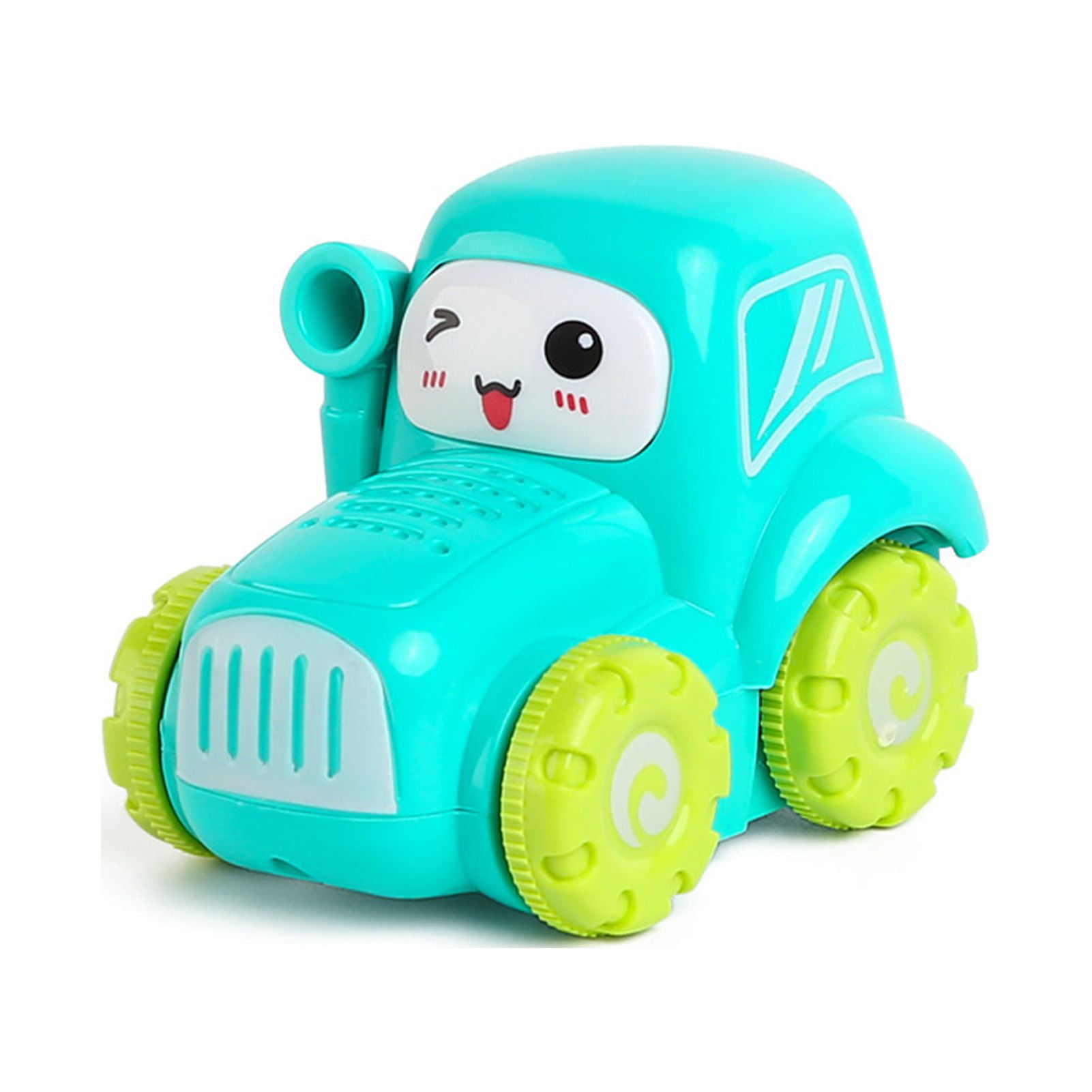 Pull Back Car Cartoon Taxi Bus Forklift Excavator Plane Vehicle Model ...