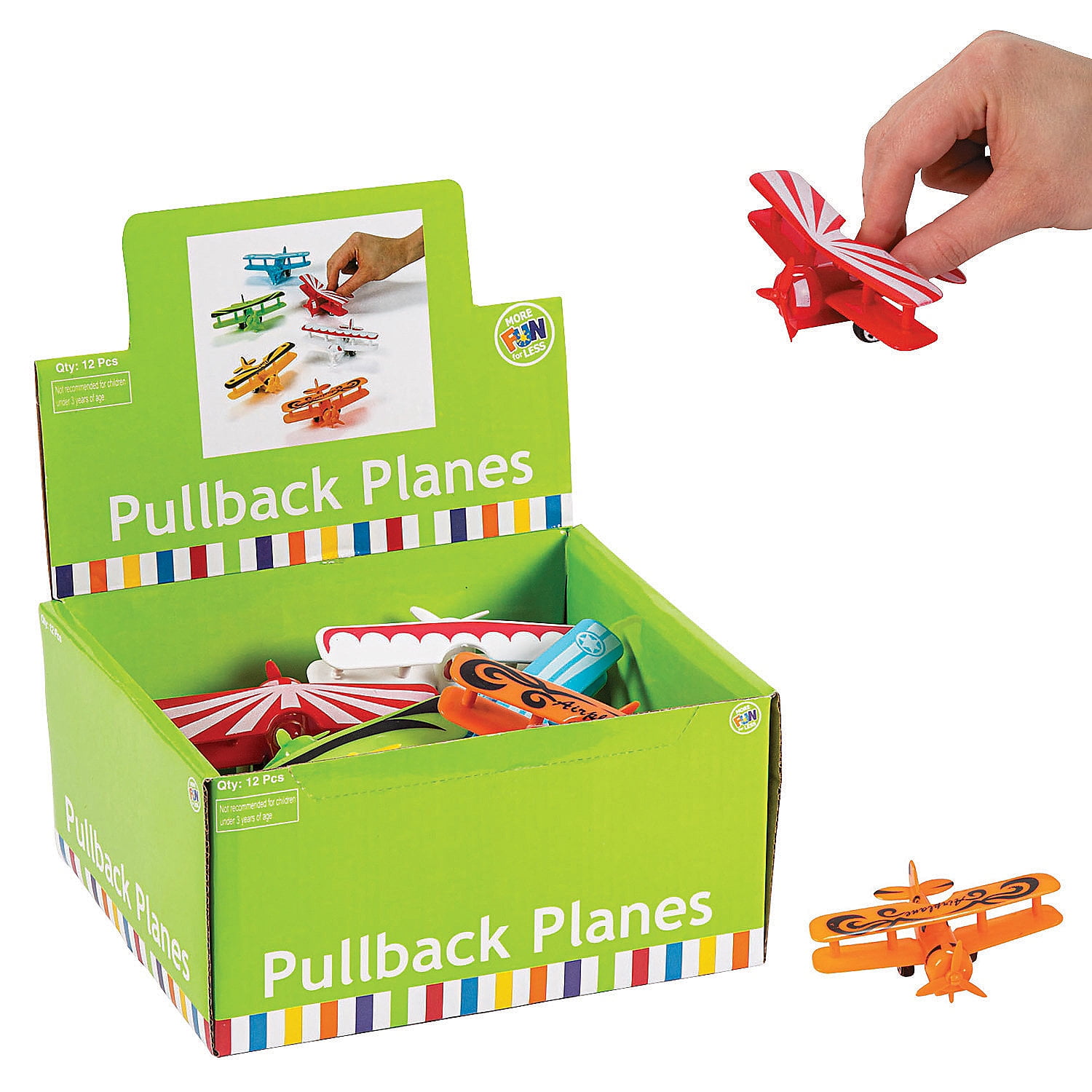 Pull Back Planes - Party Favors - 12 Pieces - Walmart.com