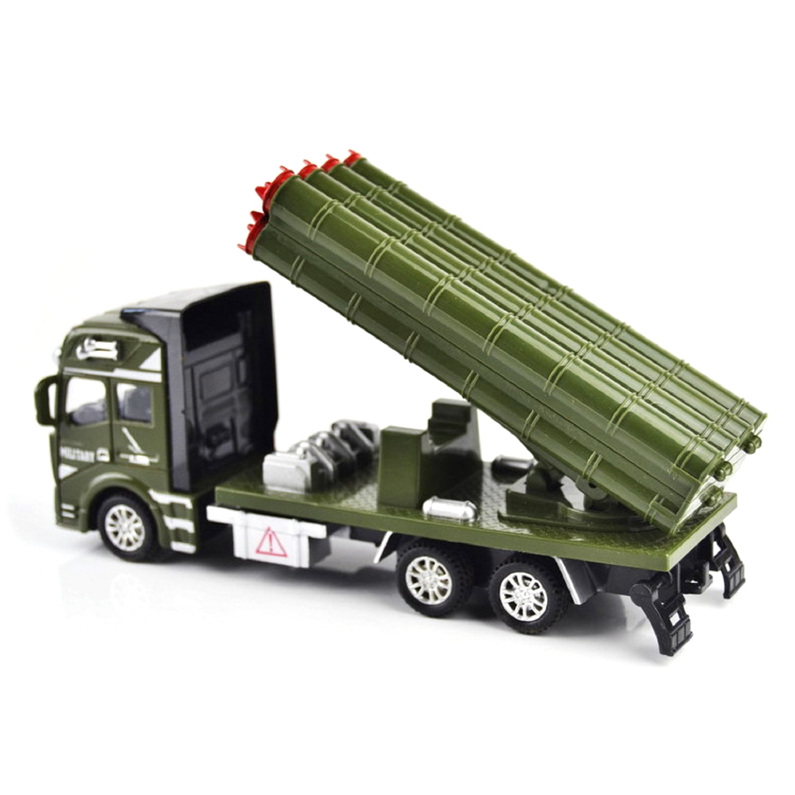 Pull Back Rocket Launcher Truck Model Vintage Style Gift for Military ...