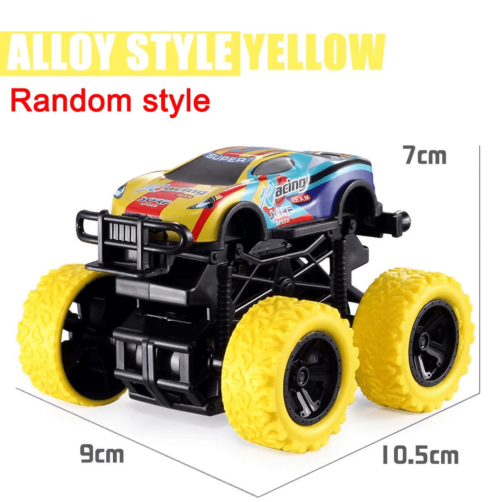 Pull Back Toy Car Inertial Rotation Car Four-wheel Drive Off-road ...