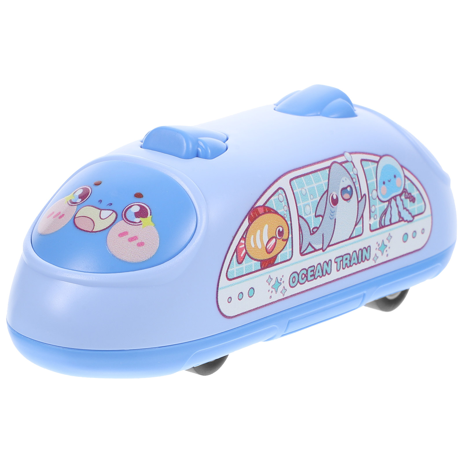 Pull Back Train Toy Pull Back Kids Toy Train Model Mini Plastic Subway ...