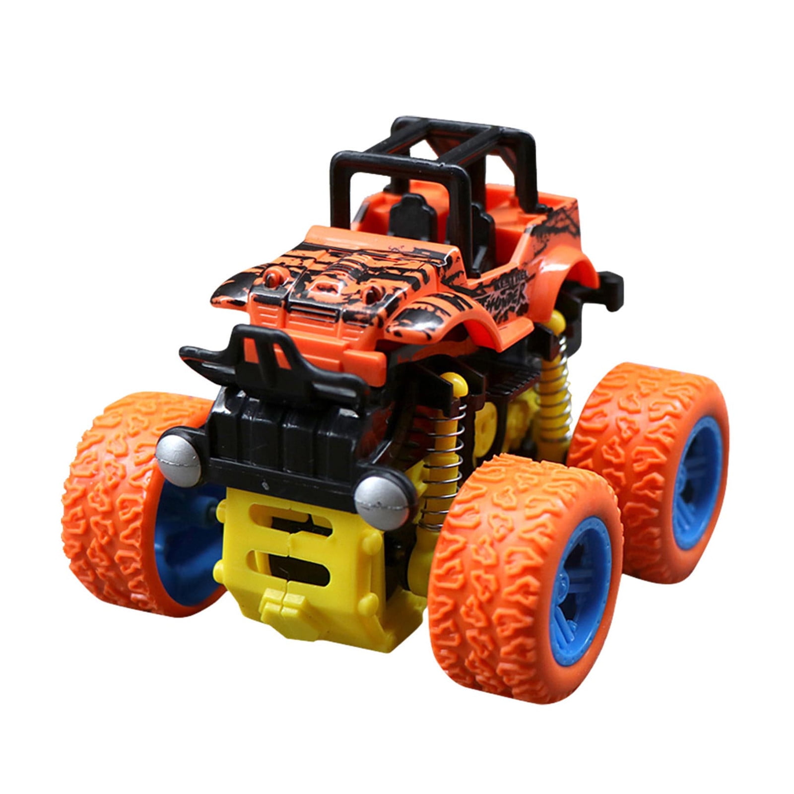 ToysYGift Pull Back Vehicles Cars for Toddlers, 4 Wheels Drive Durable ...