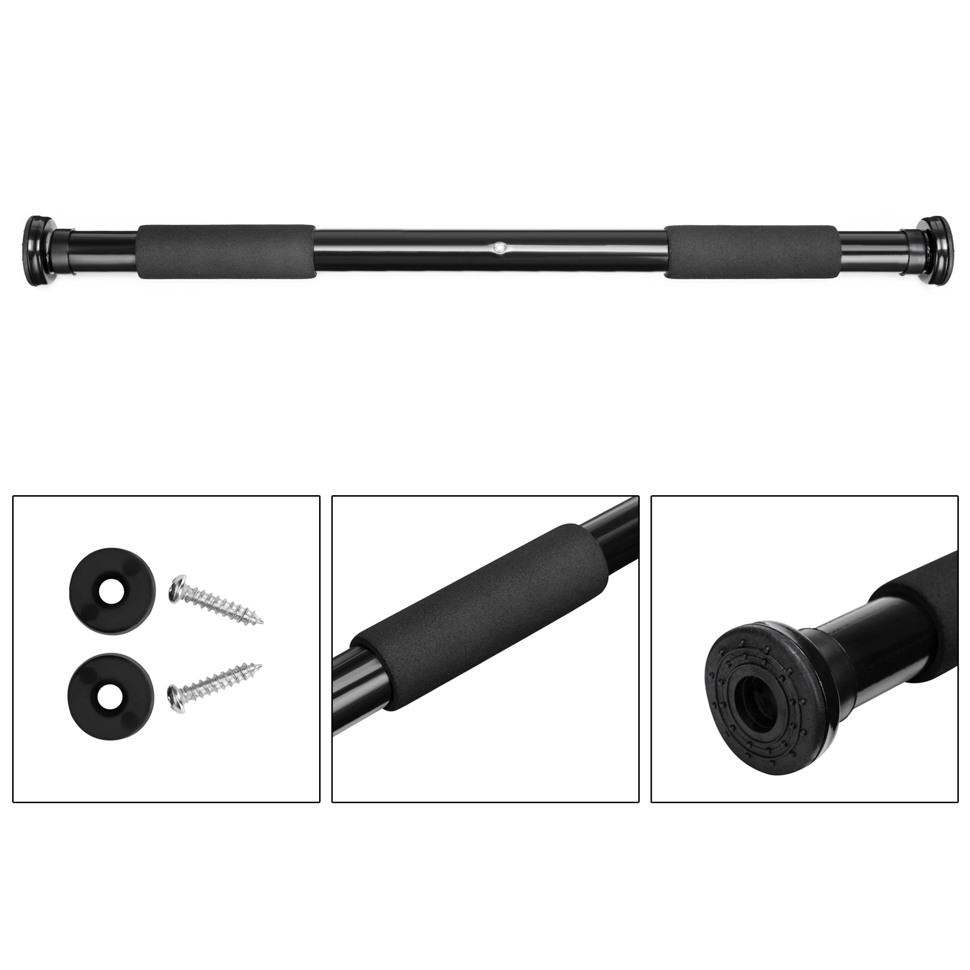 Pull Up Bar Doorway Chin Up Bar Stretch Bar Gym Fitness Strength ...