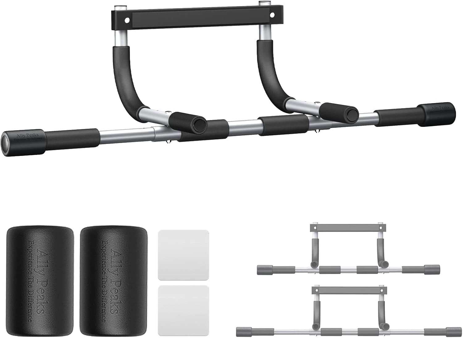 Pull Up Bar for Doorway,Multiple Levels Width Adjustable Pull Up Bar ...