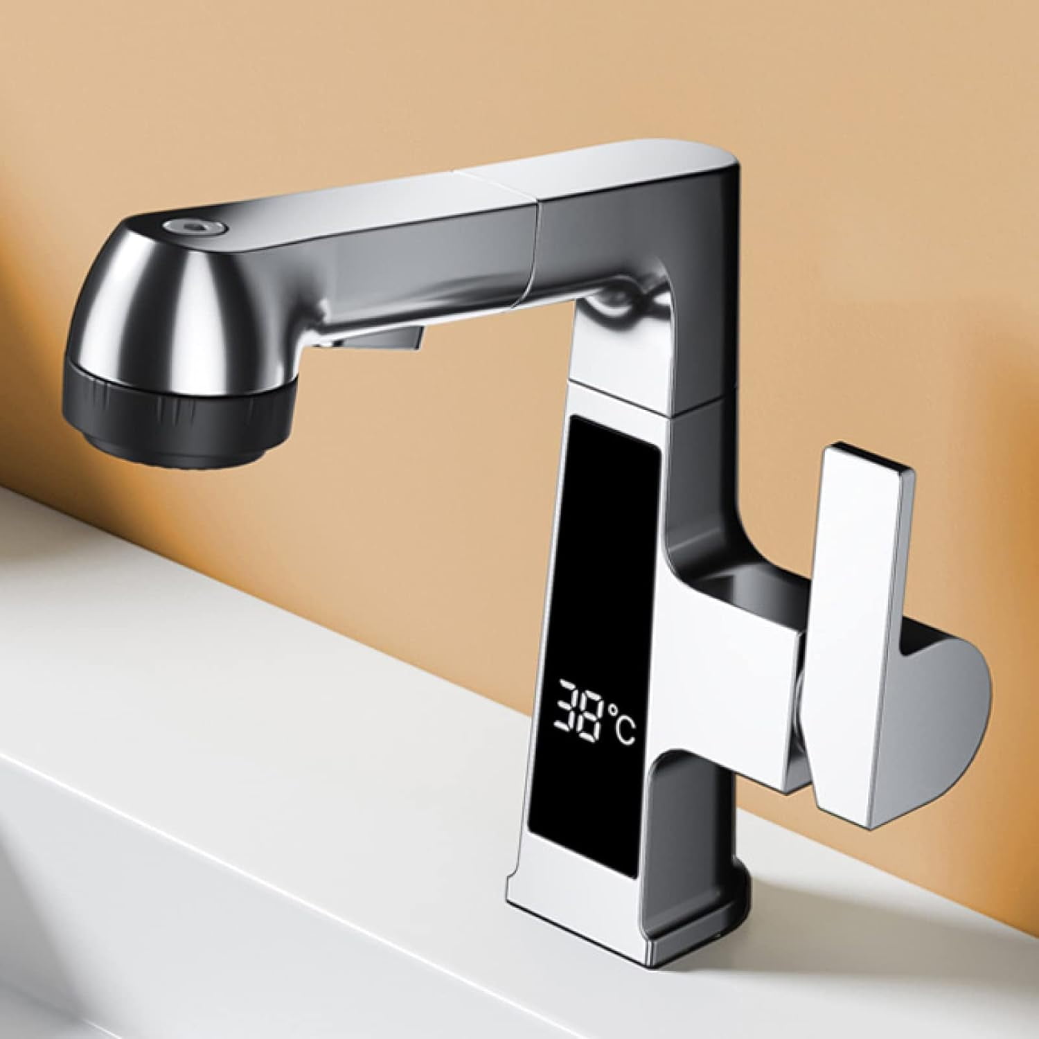 Pull Out Bathroom Faucet,Brass Bathroom Sink Faucet,Bathroom Sink ...