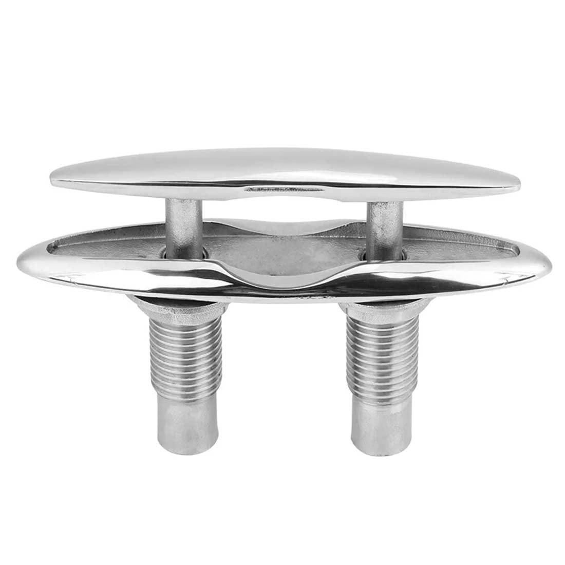 Pull Up Boat Cleats 316 Stainless Steel Flush Mount 5 Inch Retractable ...