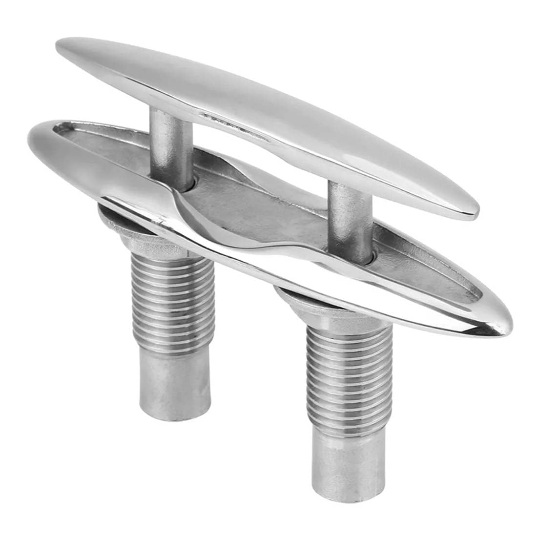 Pull Up Boat Cleats 316 Stainless Steel Flush Mount 6 Inch Retractable ...