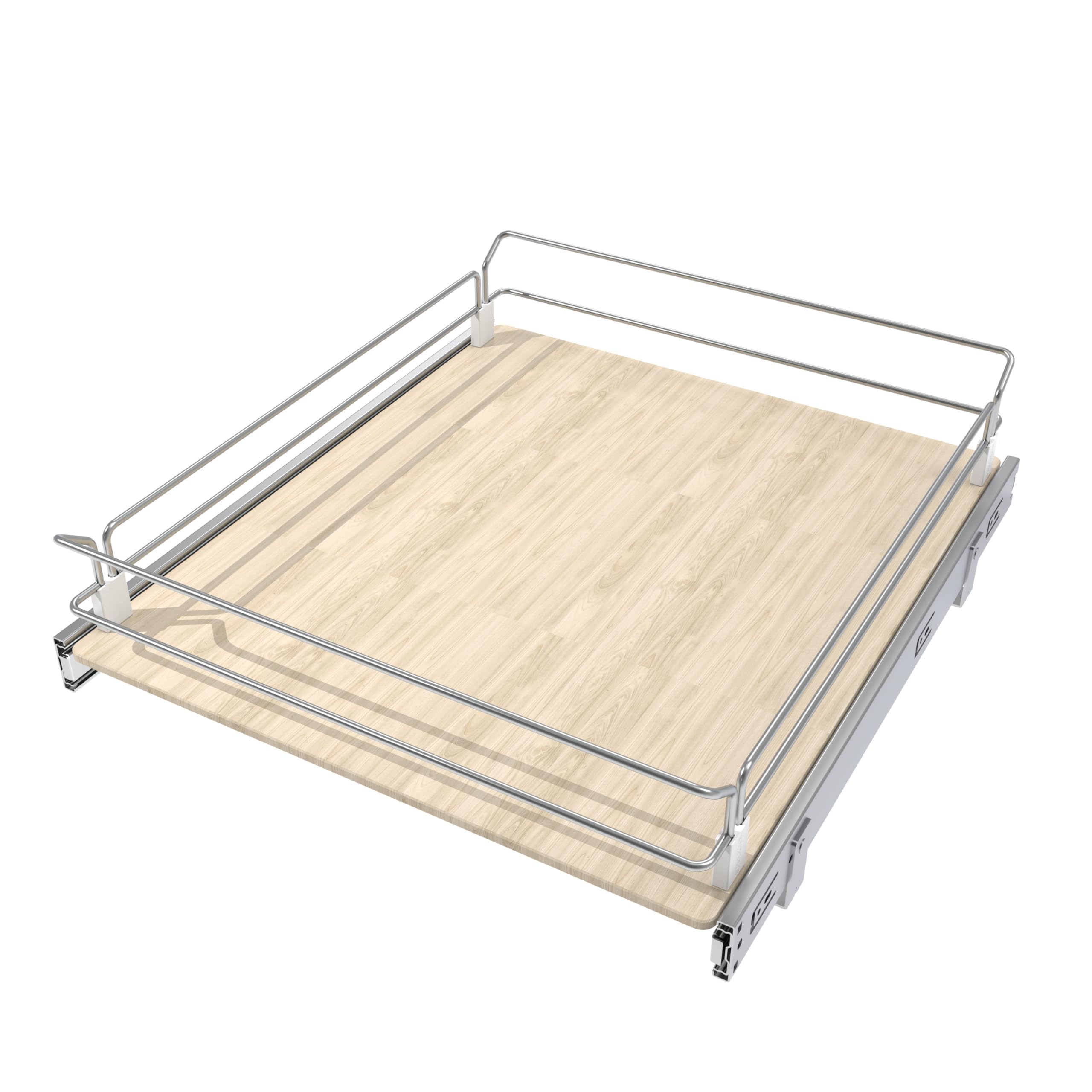 Pull Out Cabinet Organizer 20" W X 22" D, Slide Out Drawers For Kitchen ...