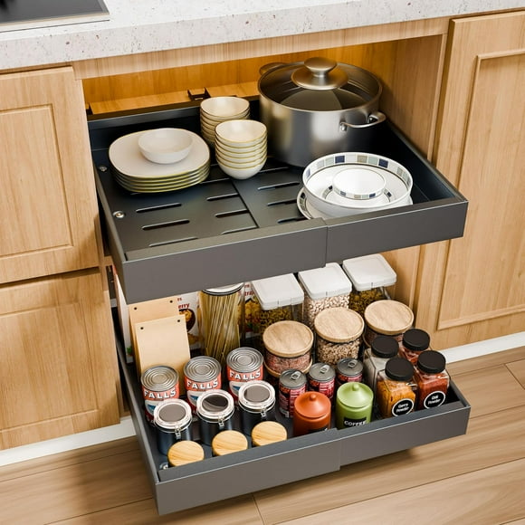 Pop Adjustable Sliding Cabinet Organizer