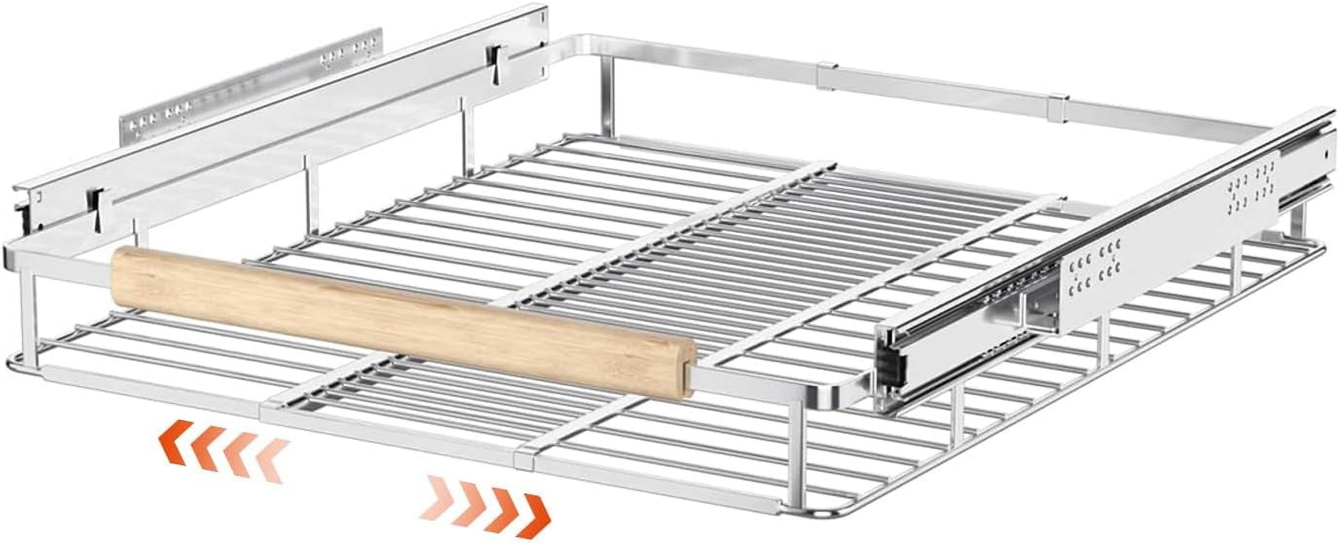 Pull Out Cabinet Organizer, Expandable Slide Out Cabinet ...