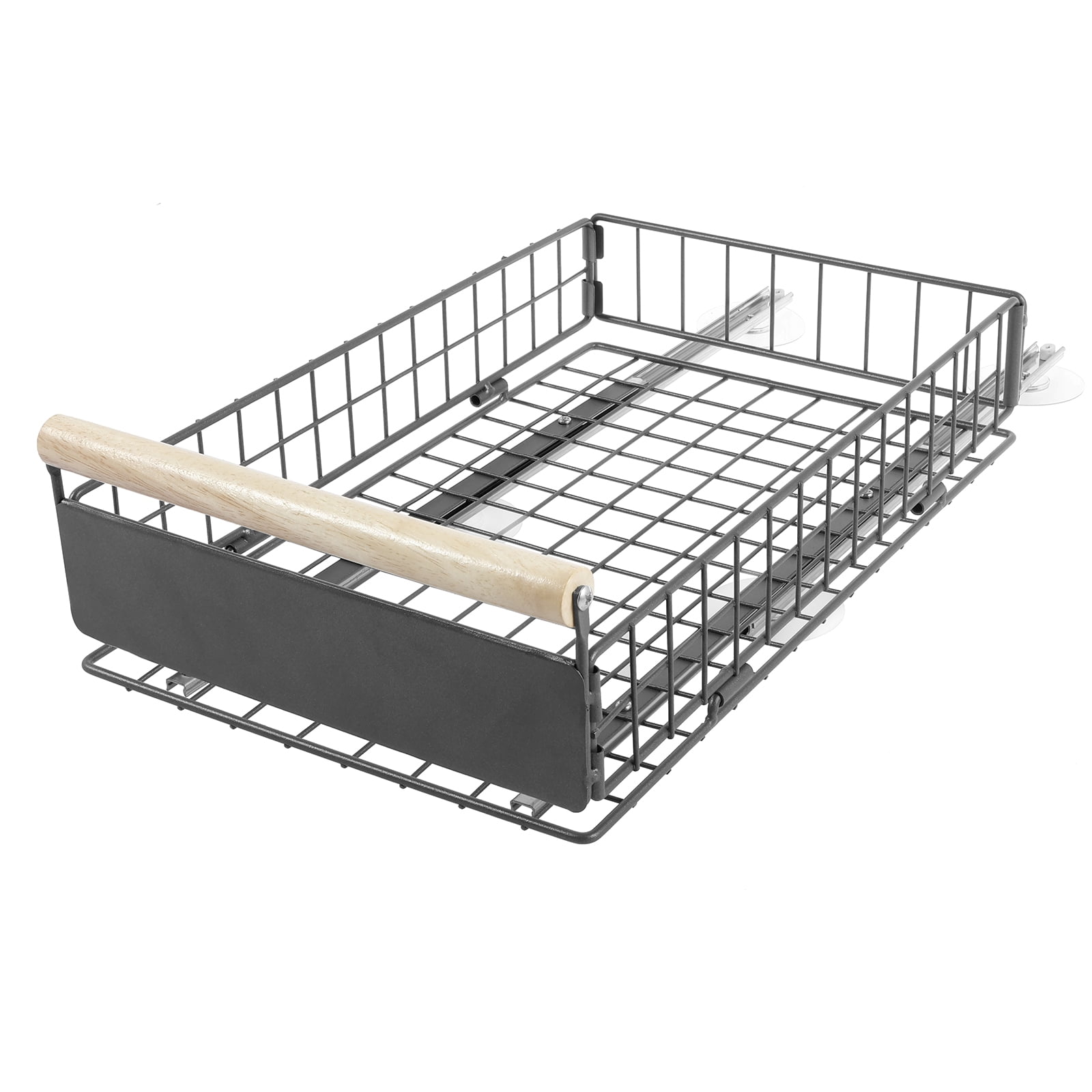 Pull Out Cabinet Organizer Solid Slide Out Pantry Shelves with Handle ...