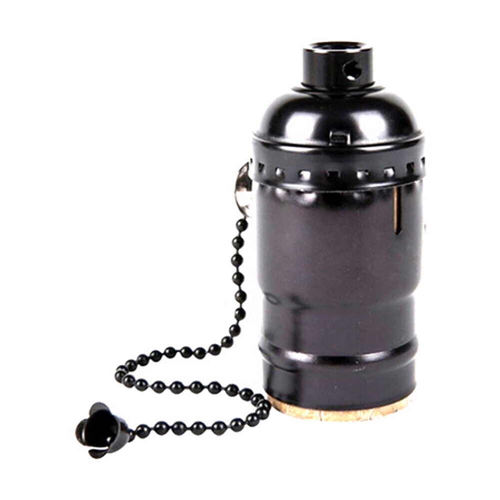 Pull Chain Light Bulb Lamp Socket Replacement Switch E27 E26 3 Way 250W ...