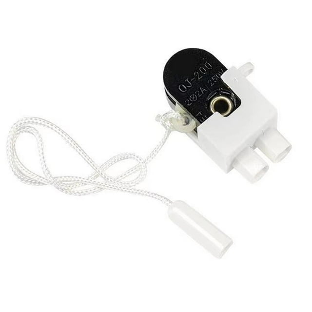 Pull Cord Switch Pull Cord Wall Light Switch with Cord Rotating Pull ...