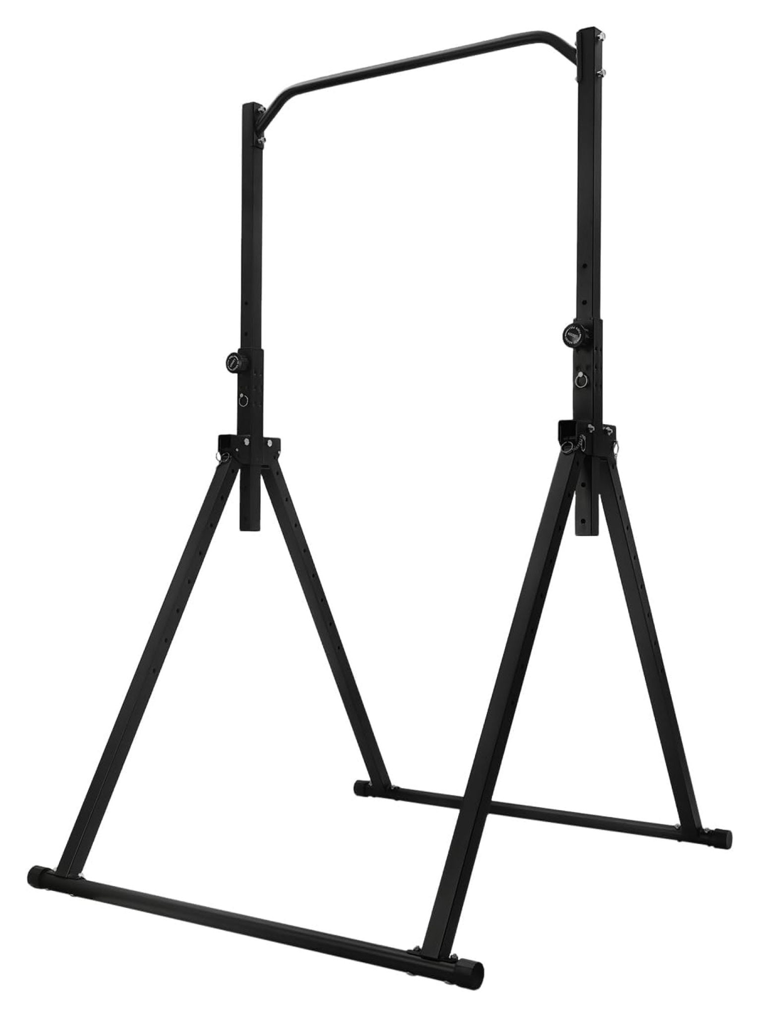 Pull Up Dip Station Foldable Pull Up Bar 5.74-7.55ft Height Adjustable ...