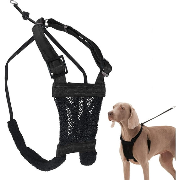 No Pull Dog Harness, Durable Nylon Mesh Harness for Large Dogs, No ...