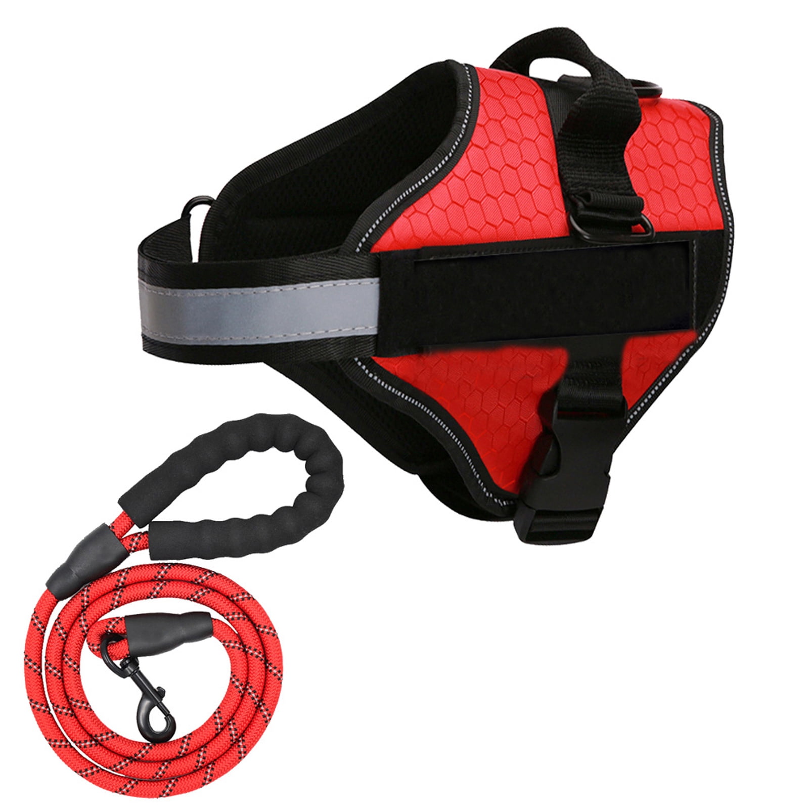 No Pull Dog Puppy Pet Harness with A Free Heavy Duty 4.5ft Leash & 2 ...