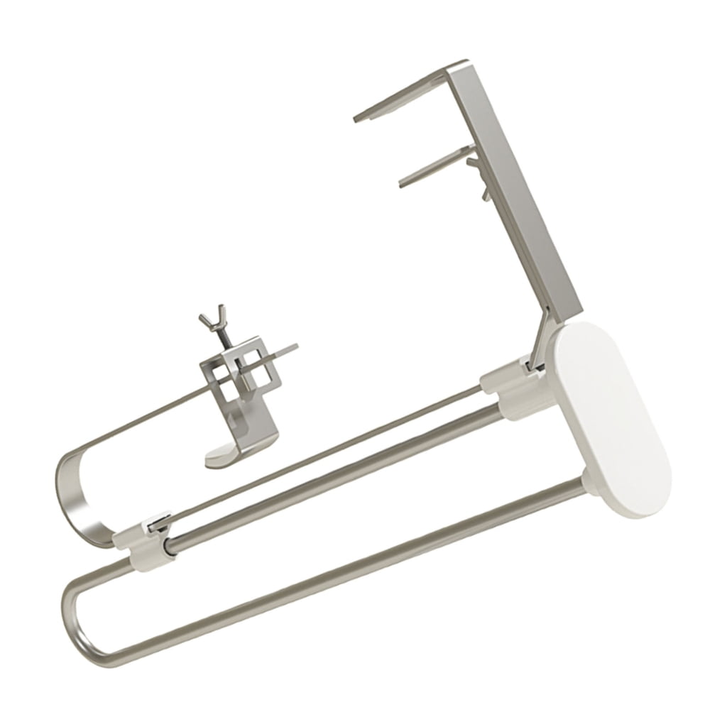 Pull Down Closet Rail Adjustable Wardrobe Hanger System ABS Stainless ...