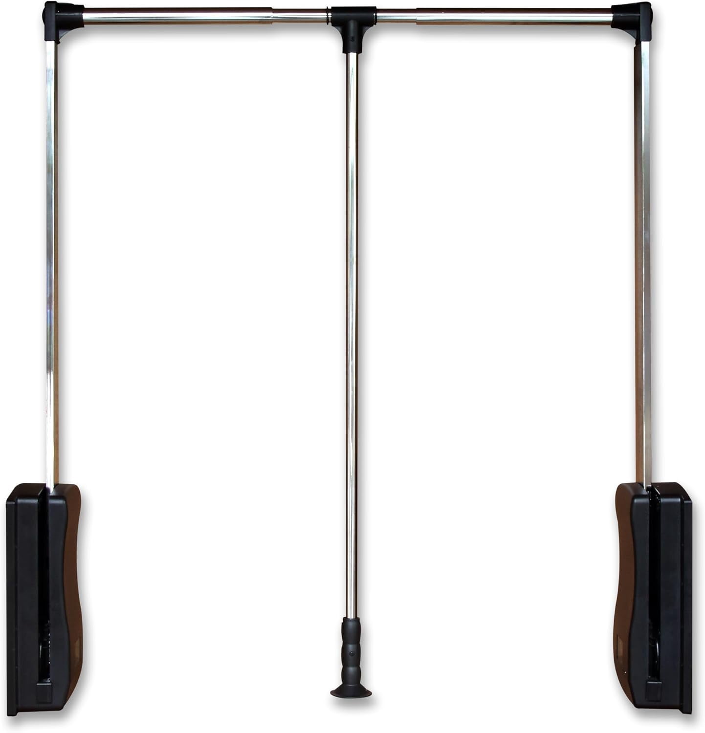 Pull Down Closet Rod Adjustable Side Mounted Closet for Kitchen Bedroom ...