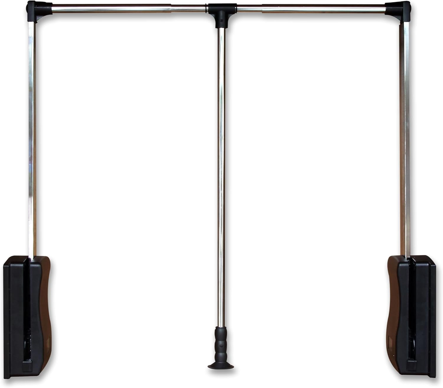 Pull Down Closet Rod Adjustable Side Mounted Closet for Kitchen Bedroom ...
