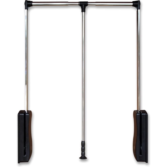 Pull Down Closet Rod Adjustable Side Mounted Closet for Kitchen Bedroom ...