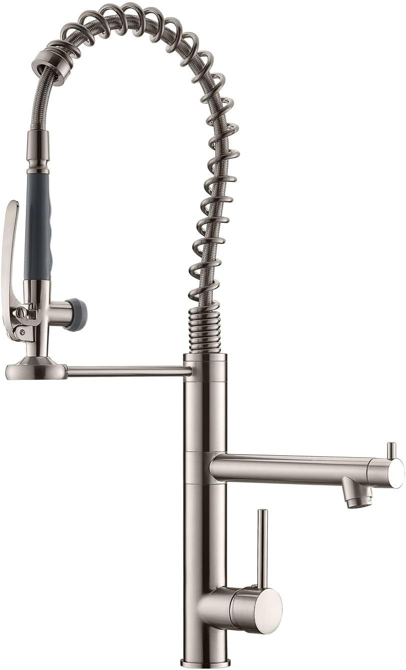 Pull Down Kitchen Sink Faucet for Effortless Cooking Dual Sprayer with ...