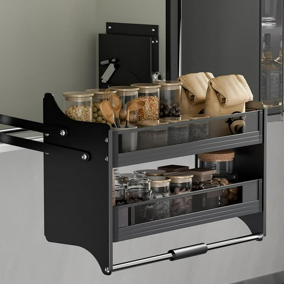 Upper Cabinet Pull Down Shelf