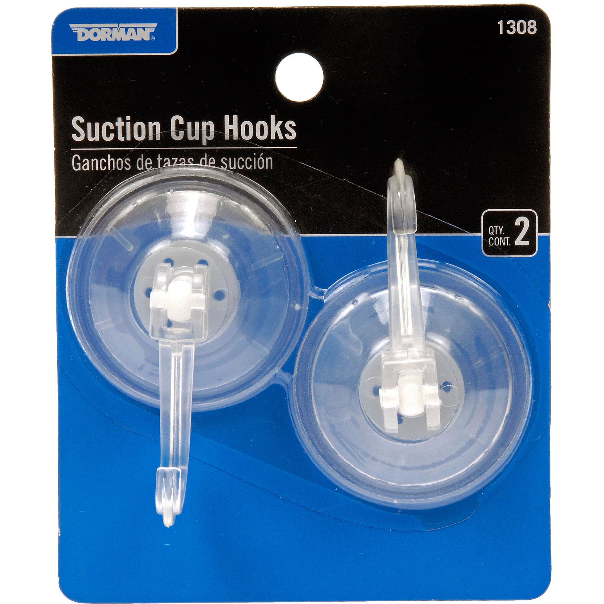Pull-Down Suction Hooks, 2-Pack - Walmart.com