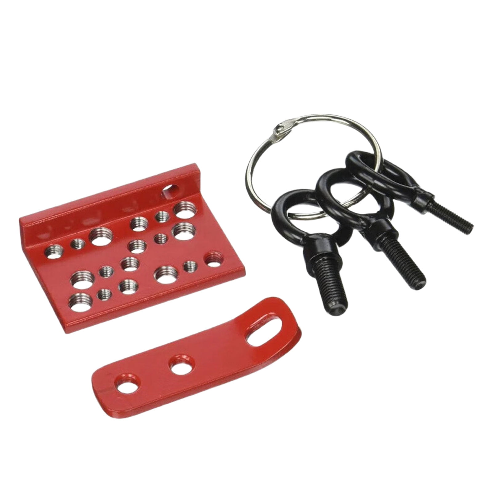 Pull Handle Set Metal Accessory with 3 Eyebolts Right Angles Backing ...