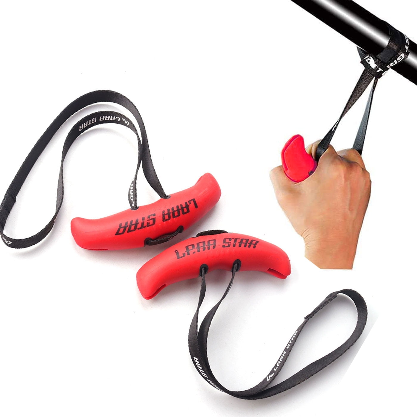 Pull Up Handles Grips Fitness Strap Heavy Duty Cable Machine Handles ...