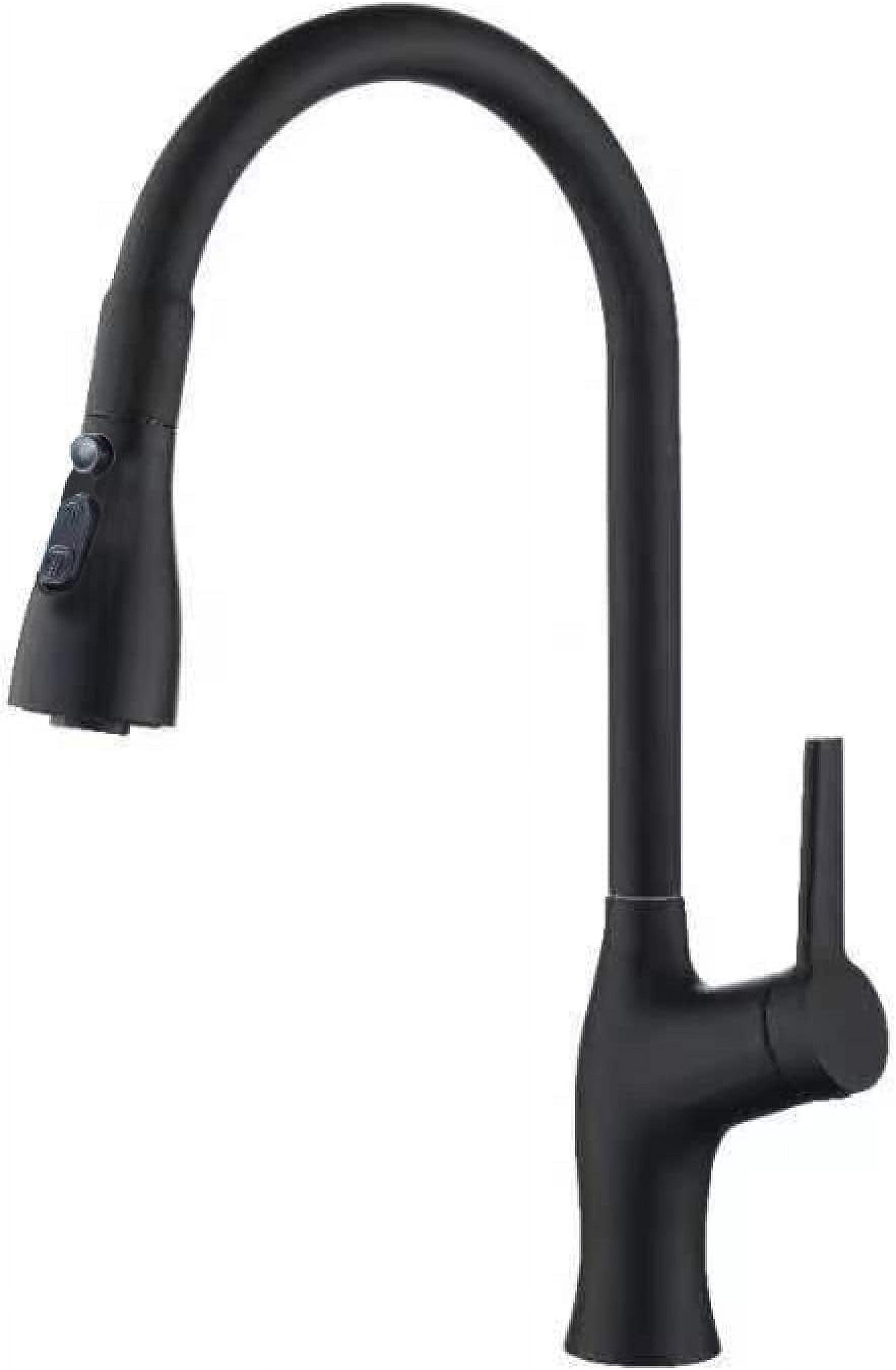 Pull Out Kitchen Faucet,3-Function Brass Kitchen Sink Faucet,Pull Out ...