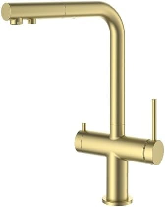 Pull Down Kitchen Faucet with Built-in Water Filter | Dual Function ...