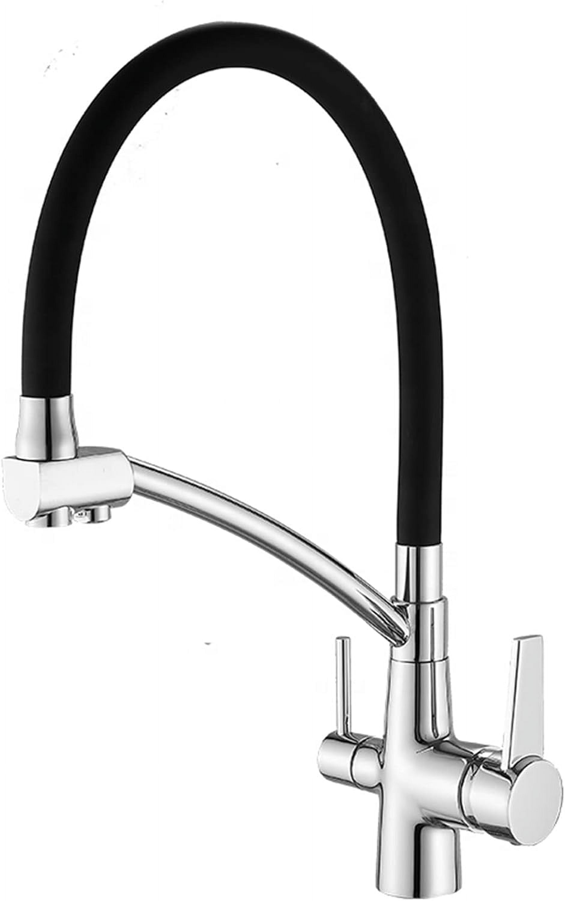 Pull Down Kitchen Faucet with Drinking Filtered Water Outlet, 360 ...